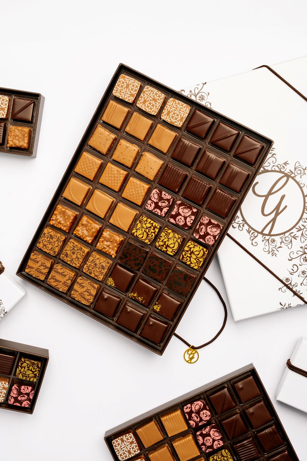 Elegant Chocolate Boxes - Ginger Elizabeth’s Artisan Collections for ...